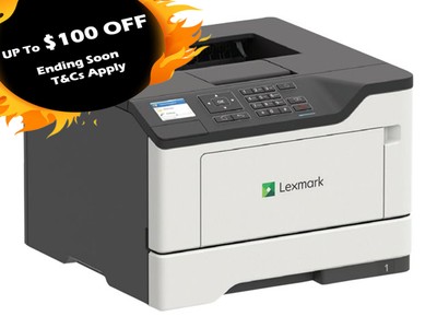 Lexmark MS531dw A4 B&W Mono Laser Duplex SFP Printer 44PPM 66S1000 ...