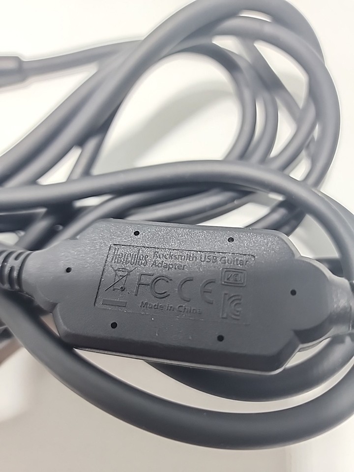 Ubisoft Rocksmith Hercules USB Guitar Adapter Cable Cord PC PS3 4 5 ...