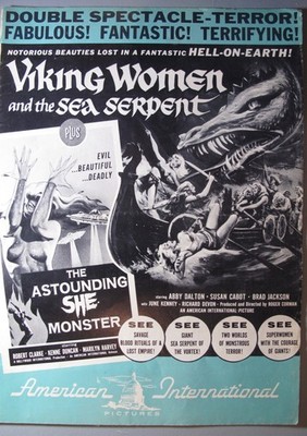 Viking Woman And The Sea Serpent / Astounding She-Monster Movie ...
