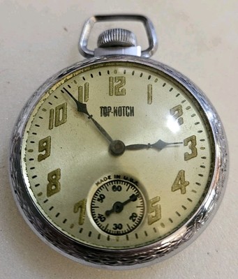Ingraham Top Notch Pocket watch | eBay