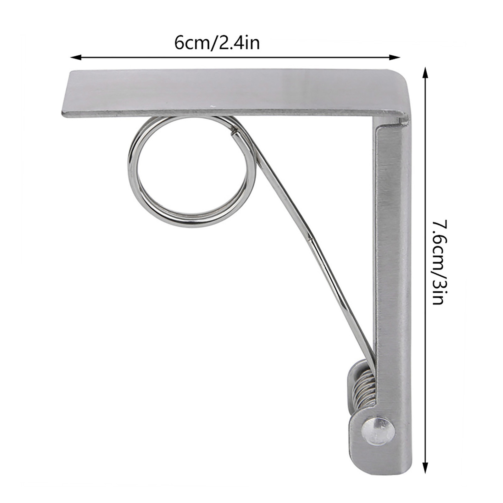 2pcs Large Spring Loaded Table Cloth Cover Clips Stainless Steel ...