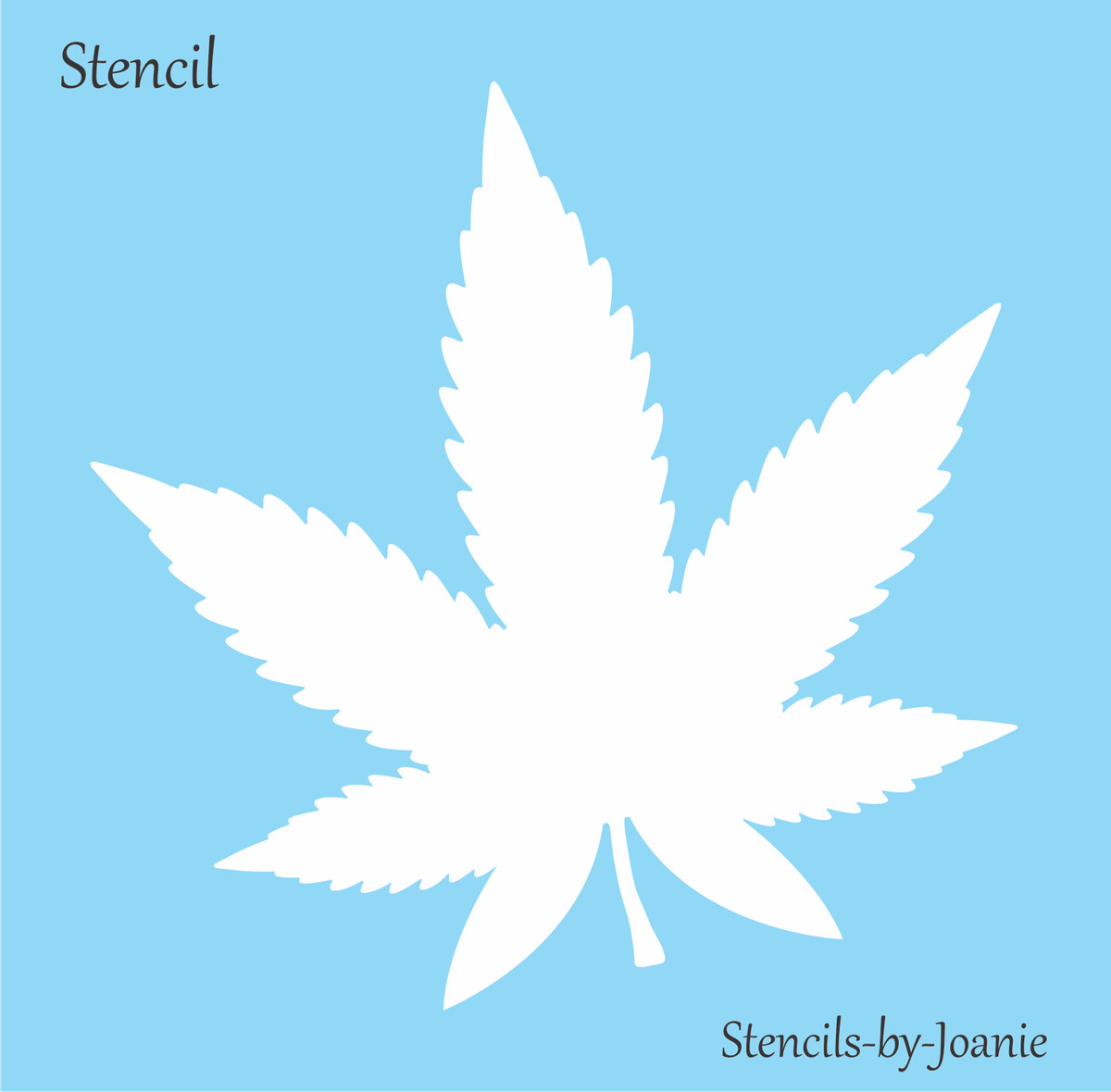 Weed Stencil