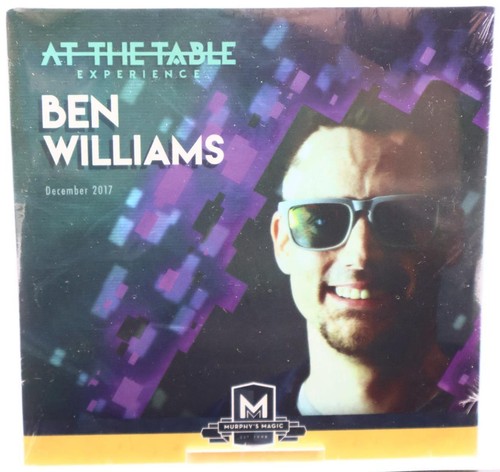 At The Table Experience: BEN WILLIAMS Lecture by Murphy's Magic Trick ...