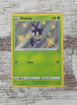 SHINY BLIPBUG SV007/SV122 SHINING FATES POKEMON (HOLO, NM) | eBay