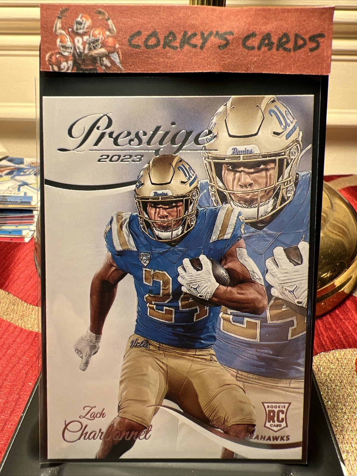 2023 Panini Prestige Rookies #389 Zach Charbonnet - Seattle Seahawks RC ...