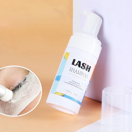 50ml Eyelash Extension Foaming Shampoo Foam Cleanser Eyelid Lash ...