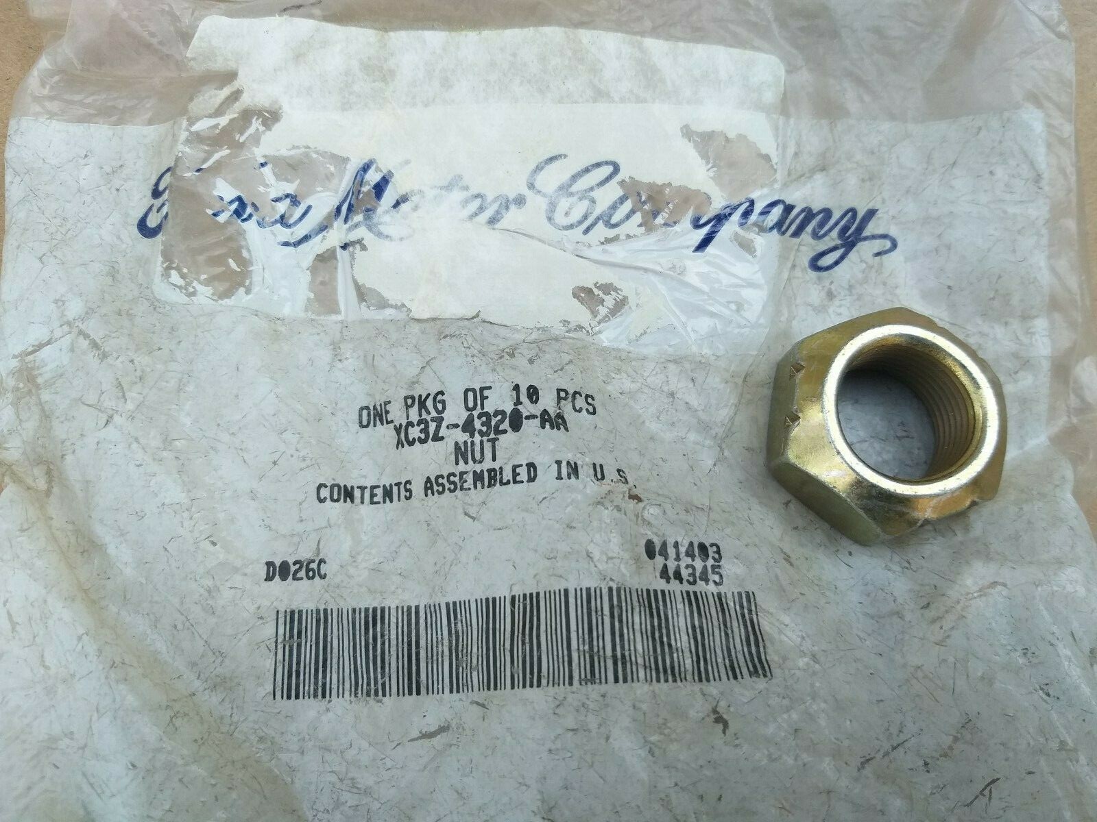 OEM Ford Super Duty F250 F350 F450 F550 Truck E350 E450 Van Axle Lock ...