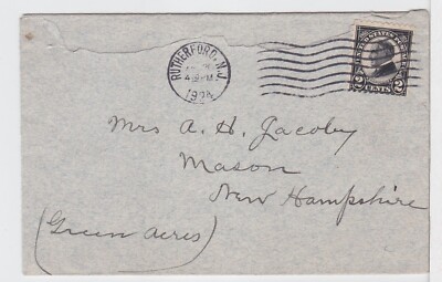 TurtlesTradingPost- Rutherford, NJ 1924- Harding Memorial Stamp | eBay