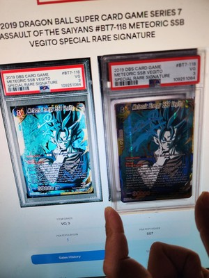 POP 1 !!!! Super Meteoric Energy, SSB Vegito - BT7-118 - SPR-Signature ...