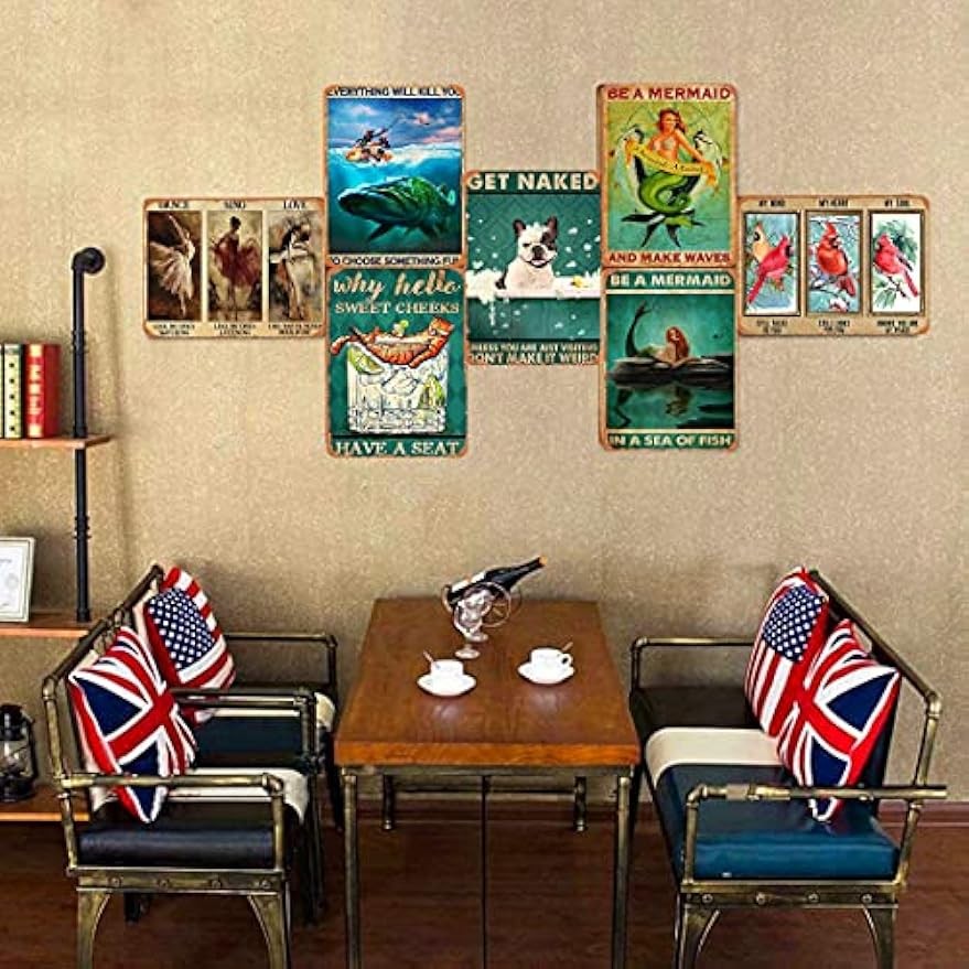 Novelty Metal Tin Signs 8x12" for Hendricks Gin Drink Aluminum Garden ...