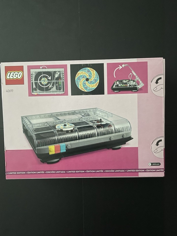 Lego Limited Edition Exclusive 40699 Retro Record Player 310 Pcs ...