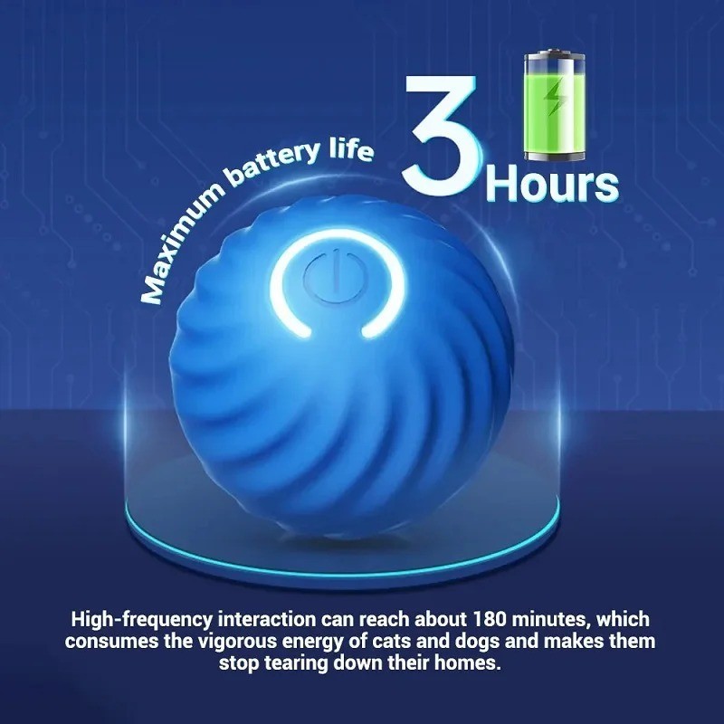 Electronic Smart Dog Toy Ball – Interactive Bouncing Puppy Ball UK ...