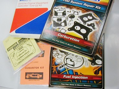 CARTER AFB DUAL CARBURETOR KITS(2) & FLOATS(4) 1962-1965 Chevrolet ...