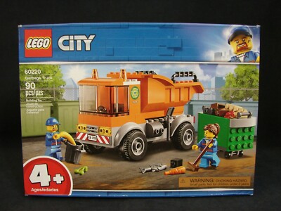 Lego City 60220 Garbage Truck Building 90 Pieces NEW Sealed 2019 | eBay