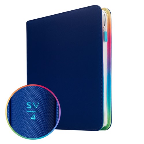 NEW Vault X Exo-Tec 12 Pocket ZIp Binder Pokemon TCG SV4 - Paradox Rift ...