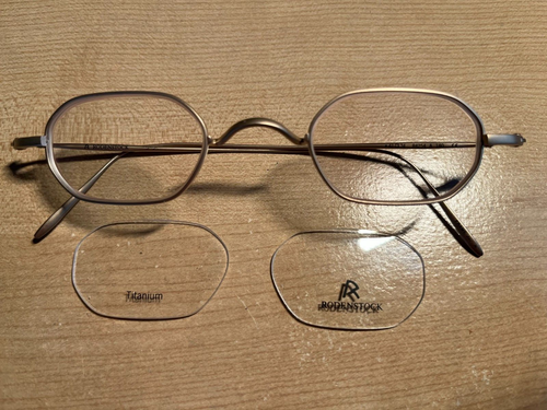 Rodenstock Titanium saddle bridge eyeglasses made in Japan | eBay