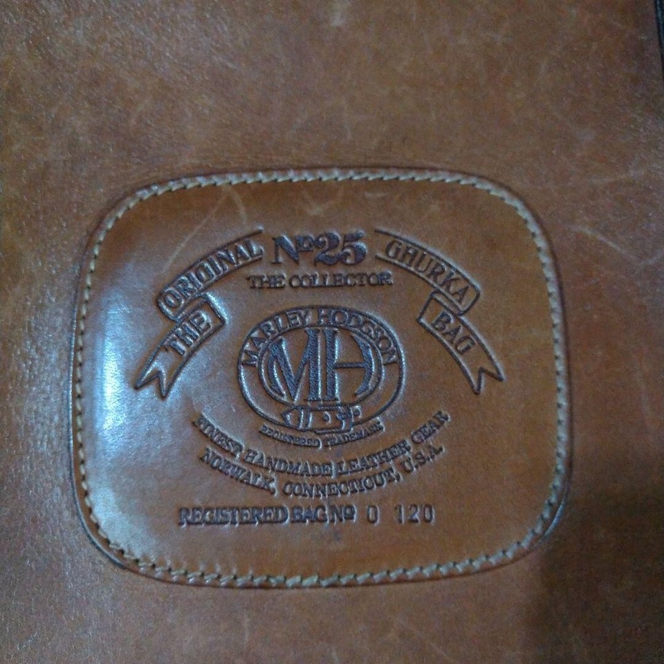 Ghurka MH Marley Hodgson No.25 THE COLLECTOR Brown Leather Tote Bag ...