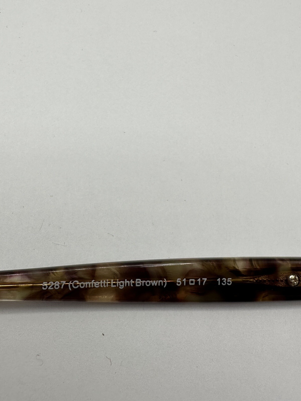 Coach HC 6065 5287 Women's Confetti Brown Eyeglasses Frame 51-17-135 | eBay