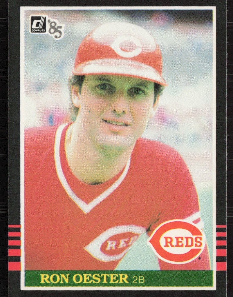 1985 Donruss #81 Ron Oester Cincinnati Reds | eBay