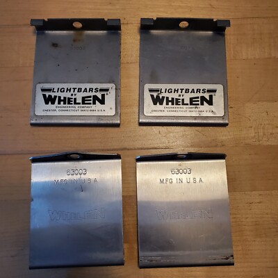 WHELEN Edge Liberty Mounting Gutter Strap Light Bar Bracket 63003 CVPI ...
