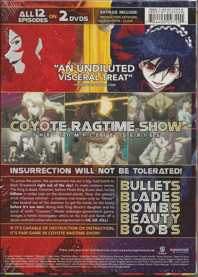 Coyote Ragtime Show - Complete Collection (DVD, 2008, 2-Disc Set ...