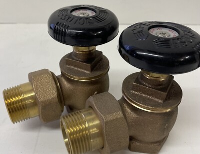 Watts 1 In Bronze Steam Radiator Angle Valve RA-1-AP | eBay