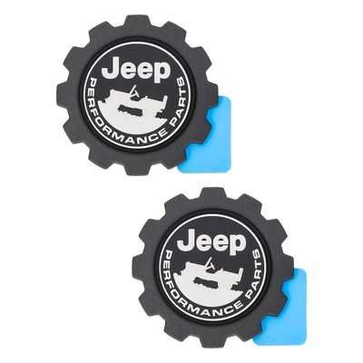 18-20 JEEP WRANGLER JL (2) JEEP PERFORMANCE PARTS GEAR SHAPED EMBLEM ...