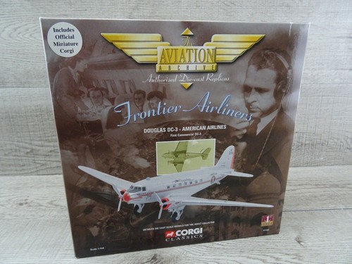 Corgi Aviation 47102 Douglas DC-3 American Airlines Model Aircraft 1: ...