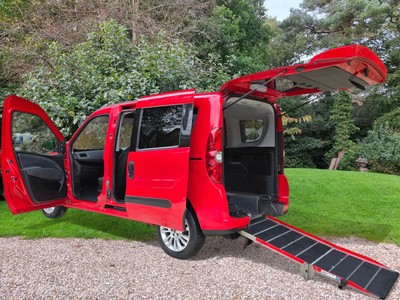 2012 Fiat Doblo 1.6 Multijet Three Seater Wheelchair Accessible Vehicle ...