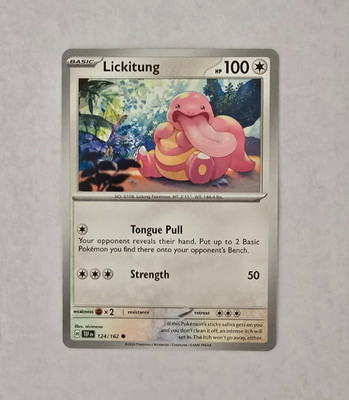 (ITEM C594) LICKITUNG - 2024 POKEMON # 124/162 | eBay