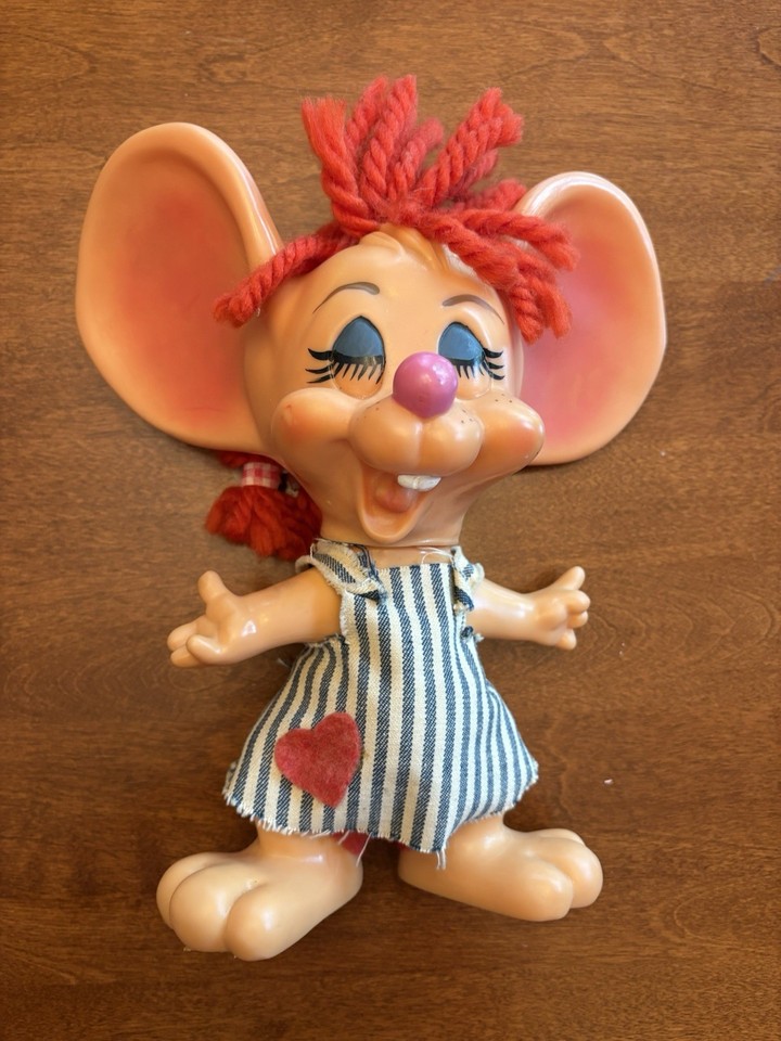 1970 Roy Des of Fla Topo Gigio Hillbilly Girl Ed Sullivan Mouse Piggy ...