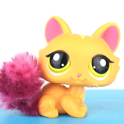 Authentic Littlest Petshop 2576 Crouching Kitty Cat / Sphynx Chat Pet ...