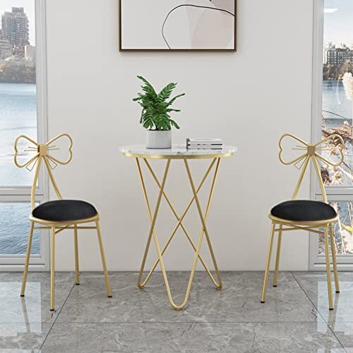 Modern Makeup Vanity Chair Stool Cute Butterfly Stool Chair Ottoman ...