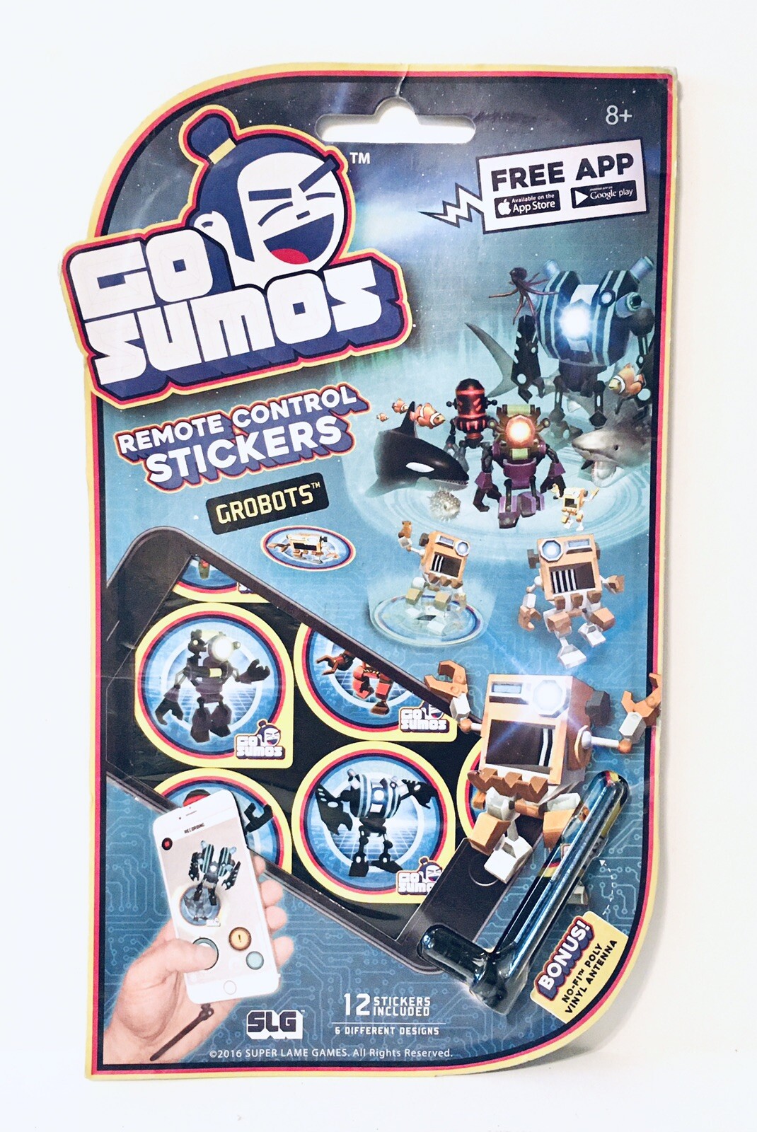 Go Sumos Remote Control Stickers - GROBOTS | eBay