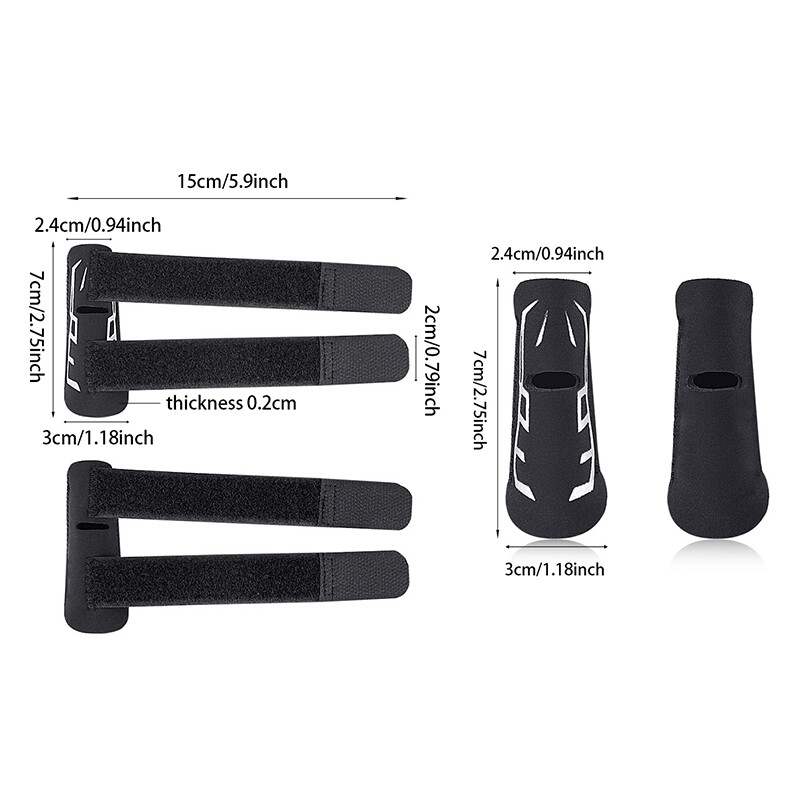 Breathable Bandage Finger Guard Brace Warp Finger Splint-Wrap For ...