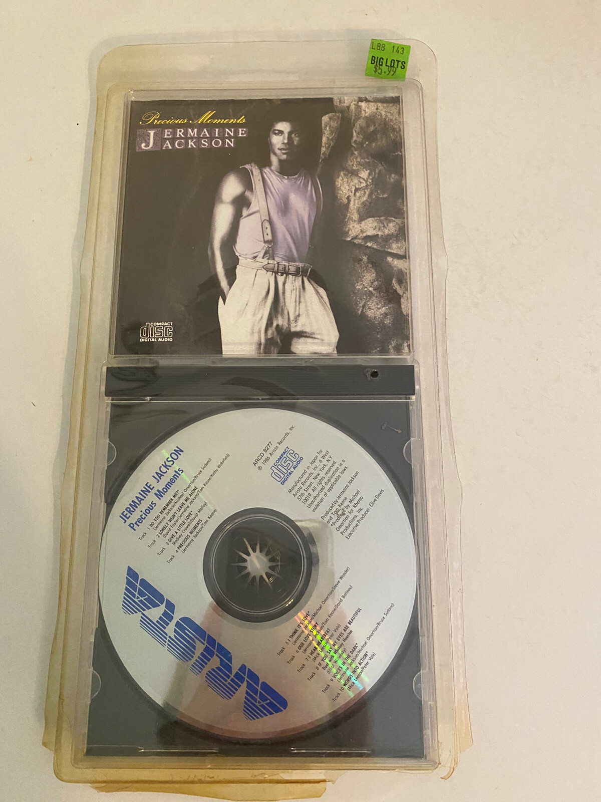 Precious Moments by Jermaine Jackson (CD, 1986, Arista) for sale online ...