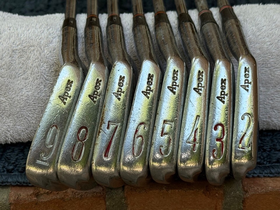 Ben Hogan Apex Forged Irons 2-9 Hogan Apex #4 Stiff Flex Steel Shafts ...