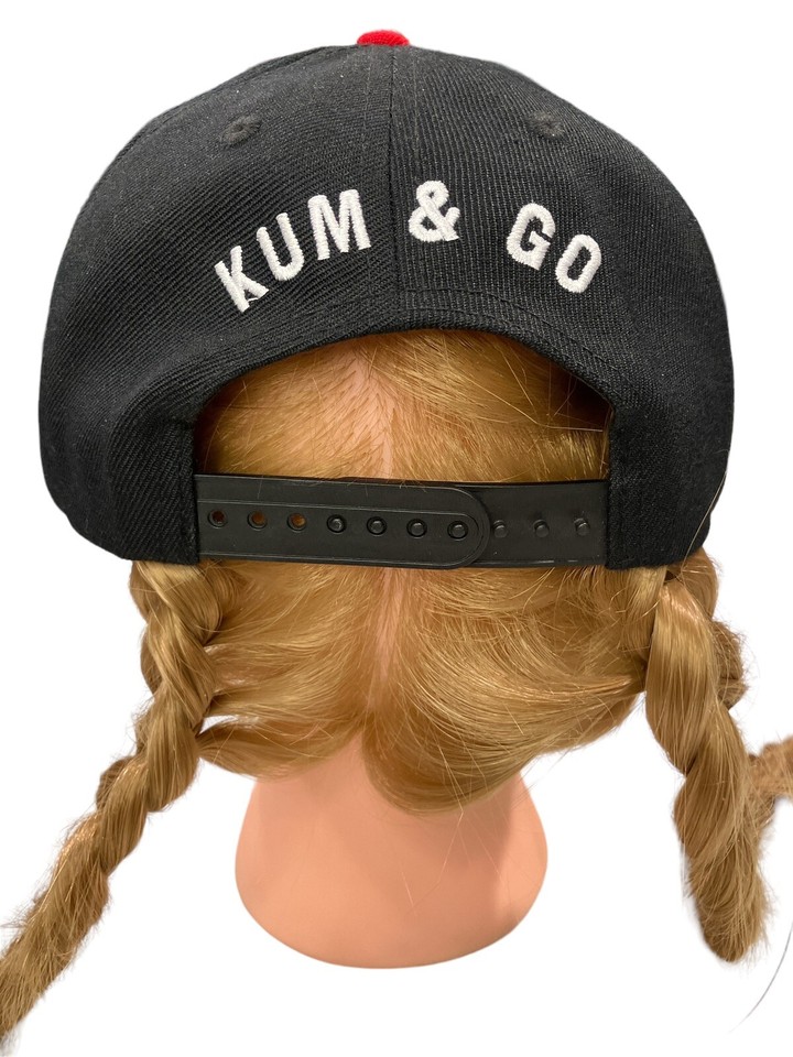 Kum & Go Logo Print Flat Bill Cap Baseball Hat for Unisex Adults | eBay