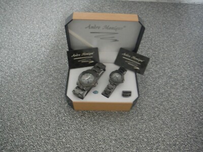 Andre Monique 100% Sport/Elegance Couple Wrist Watch Set (8) | eBay