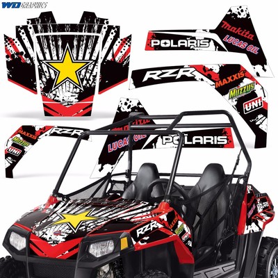 UTV Graphics Decal Sticker For Polaris RZR 170 EFI 2009-2018 R S | eBay