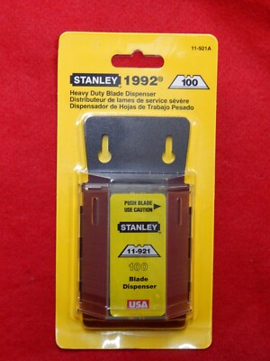 Stanley 1992 Heavy Duty Blade Dispenser(100pk) | eBay