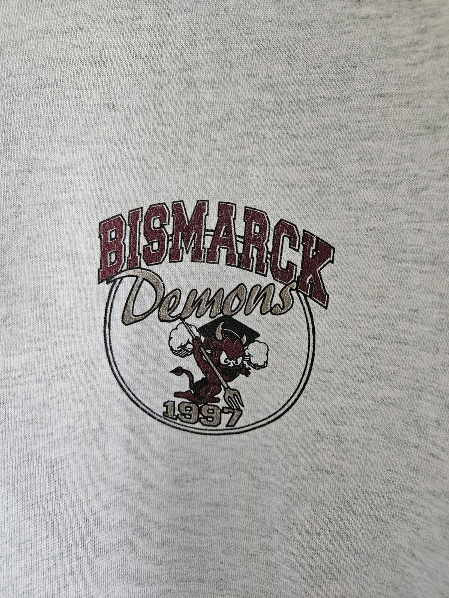Bismarck Demons Logo Williston (N.D.) Coyotes Win On The Road Against