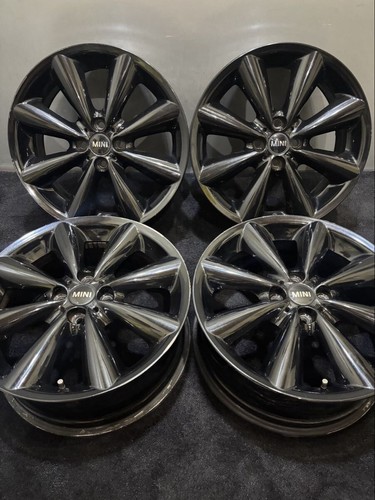 Bmw Mini R55 R56 Genuine 17 Inch 7J 48 100 4H Aluminum Wheels 4 Pieces ...