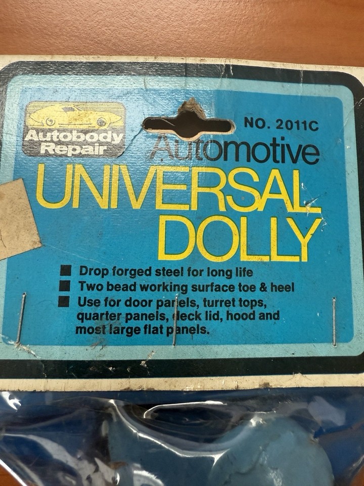 Vintage Auto Body General Purpose Dolly Tool 2011C MADE IN USA 2LB ...