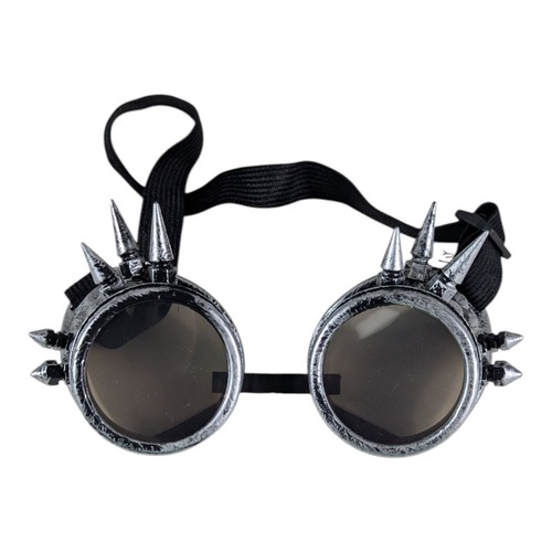 Retro Steam Punk Goggles with Spikes Halloween Costume Trippy Cosplay ...