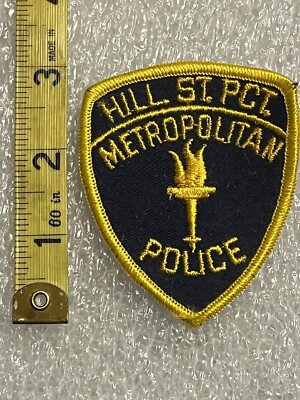 Hill Street Precinct METROPOLITAN POLICE Patch | eBay