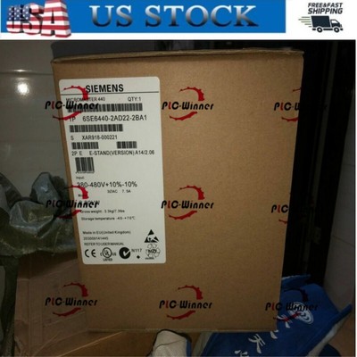 New Siemens 6SE6440-2AD22-2BA1 6SE6 440-2AD22-2BA1 Expedited Shpping ...