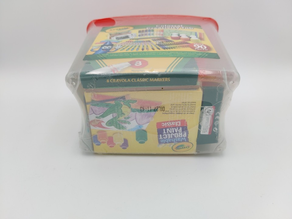 Crayola Colossal Creativity Tub with Over 90 Pieces - Craft Supplies ...