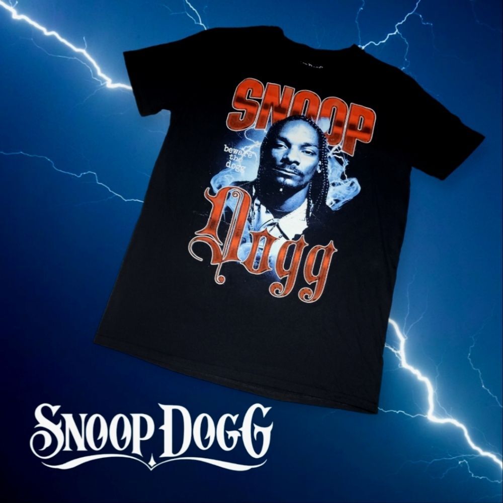 Unisex Snoop Dogg Beware The Dogg Logo Music T-Shirt … - Gem