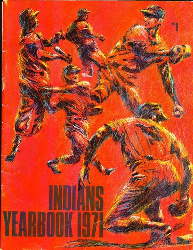 1971 Cleveland Indians Baseball Yearbook; em | eBay